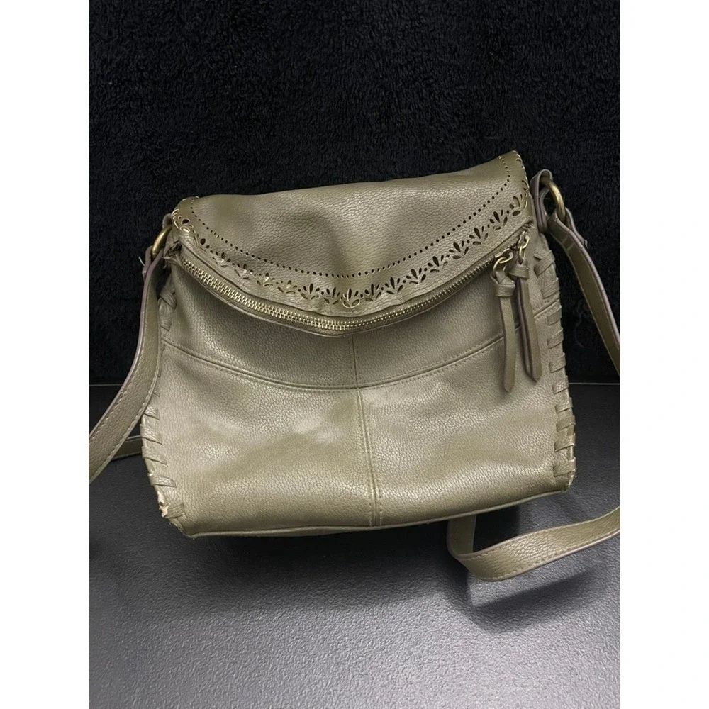 Sonoma Goods For Life | Bags | Sonoma Goods For Life Olive Green Faux ...